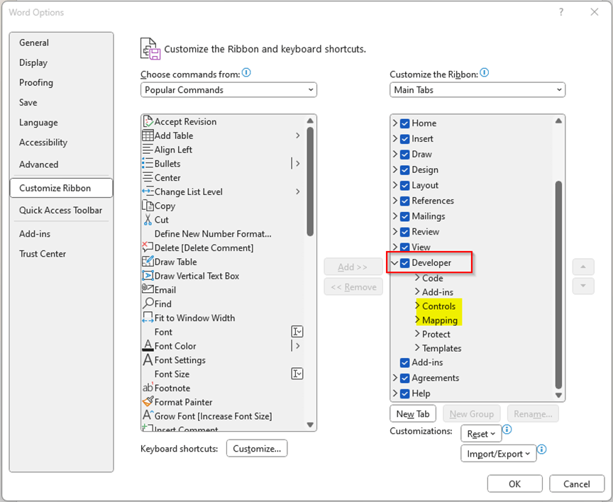 Business Documents – Part 5 (Word Template Content Control) – DynFOTech