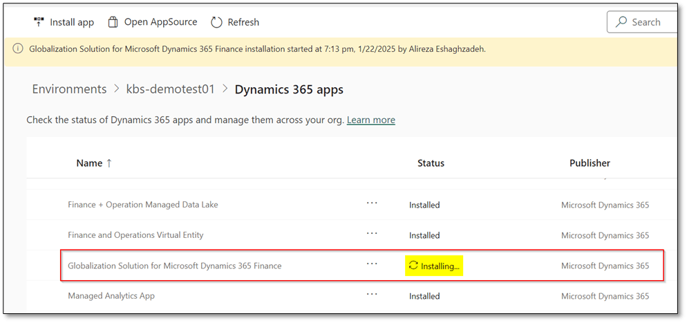 Electronic Reporting – Importing Configuration from Dataverse – DynFOTech