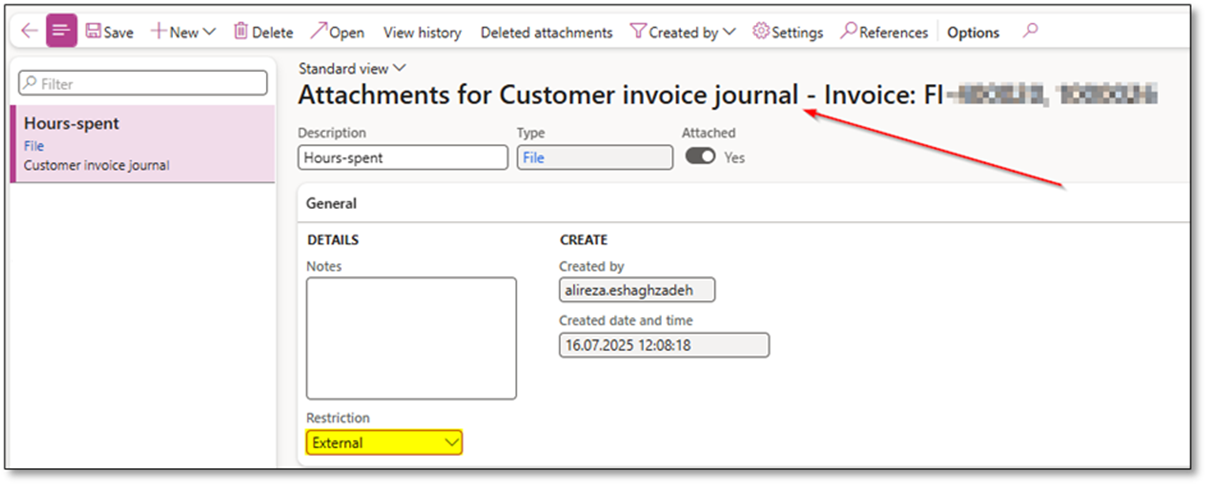 e-Invoice attachments in D365FO – DynFOTech