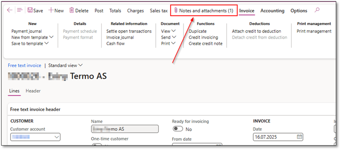 e-Invoice attachments in D365FO – DynFOTech